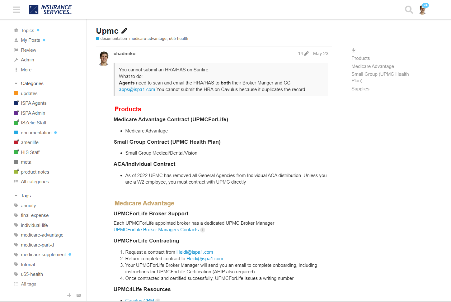 resources/agent-forum | Insurance Services LLC For Agents